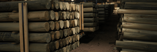 Polines de Madera Impregnados | Polin | Polines | Rollizos | Postes ...