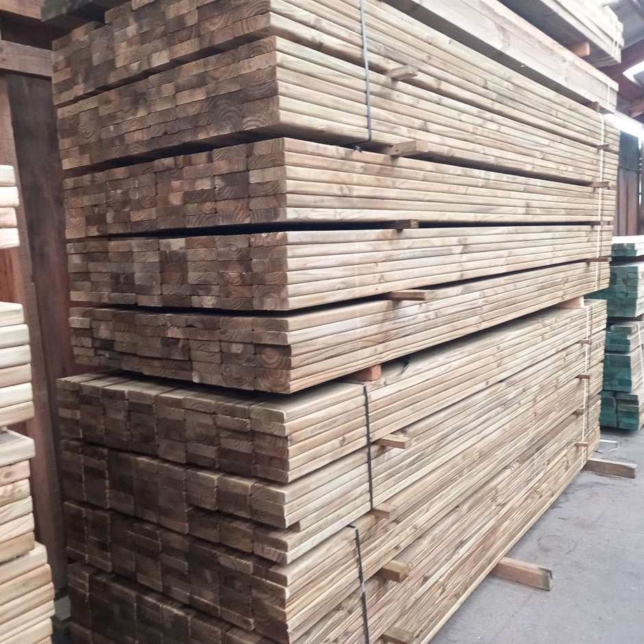 Deck Impregnado Terraza | Deck | Deck impregnado | Madera para Terraza ...